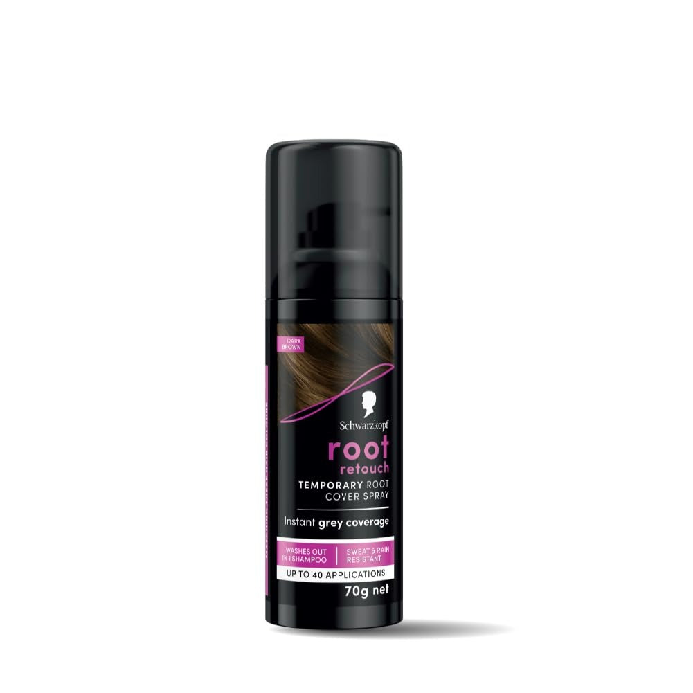Buy Schwarzkopf Temporary Root Cover Spray Dark Brown – Beauty Planet