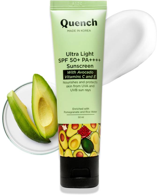 Buy Quench Ultra Light Sunscreen SPF 50+ PA++++ - 50ml – Beauty Planet
