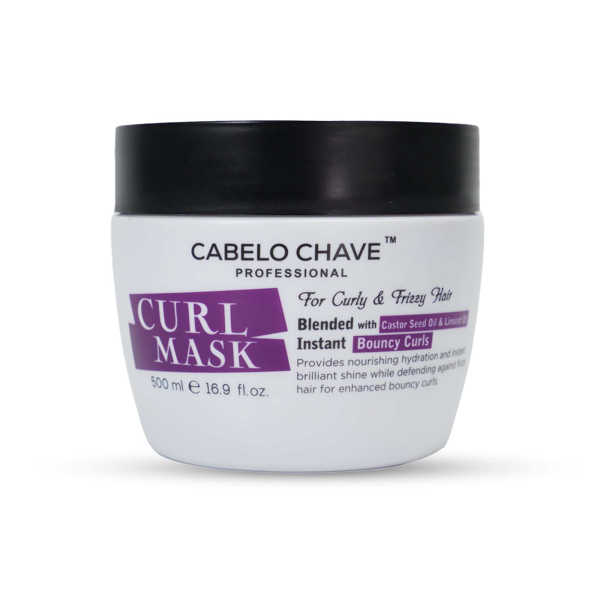 Buy Cabelo Chave Curl Mask – Hydrating & Frizz-Free Curl Defining Mask ...